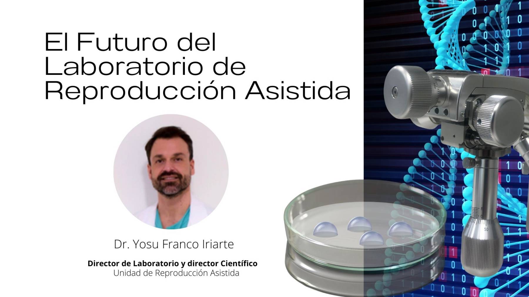 El Laboratorio de reproducción asistida del futuro. Hospital Ruber ...
