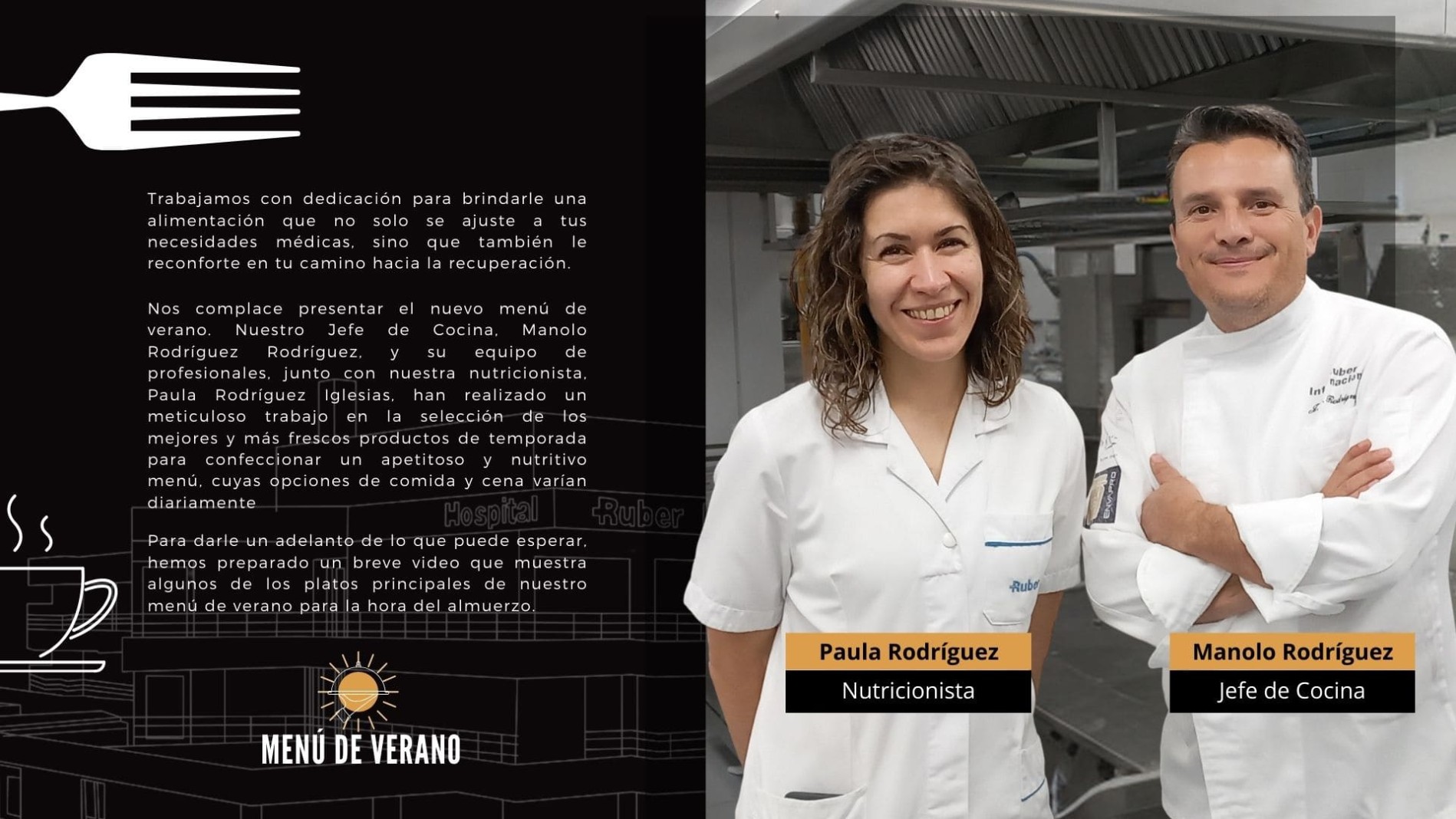 Nuevo Menú de Verano en el Hospital Ruber Internacional: Nutrición y ...