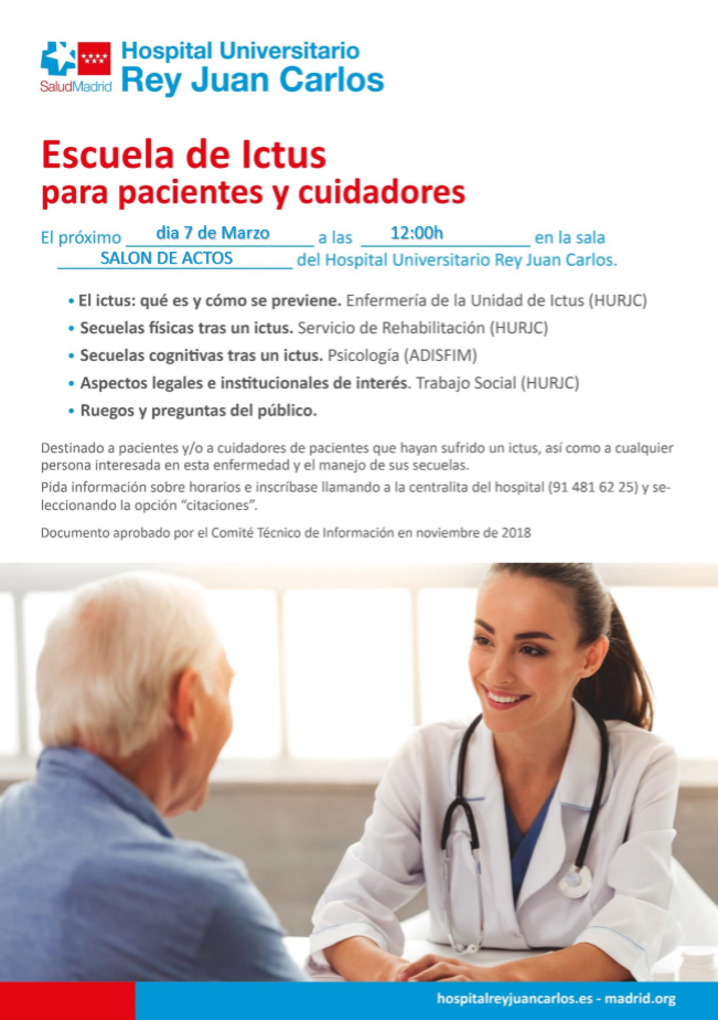 Escuela de ictus | Quirónsalud