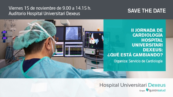 II Jornada de cardiología Dexeus ¿Qué está cambiando? | Hospital Universitari Dexeus - Grupo ...